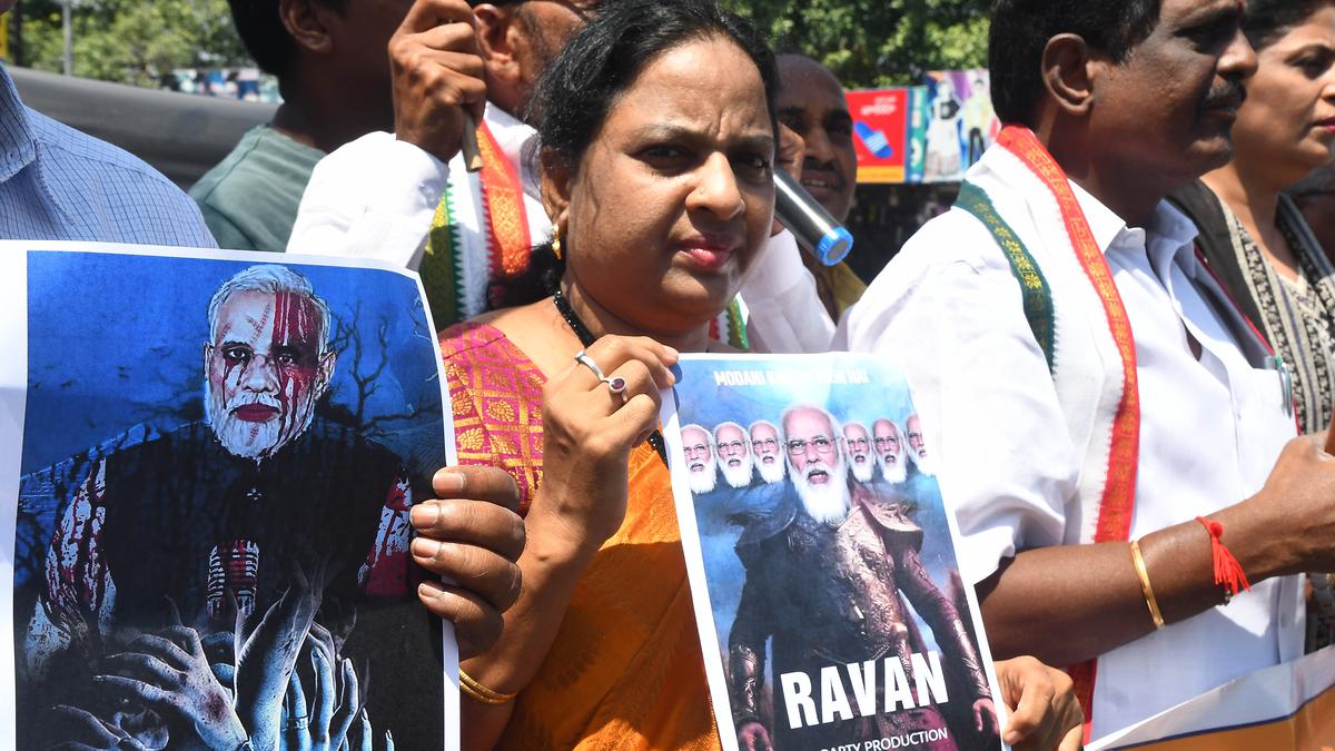 Andhra Pradesh Congress retaliates BJP’s poster jibe at Rahul Gandhi ... Andhra Pradesh Congress retaliates BJP’s poster jibe at Rahul Gandhi ...